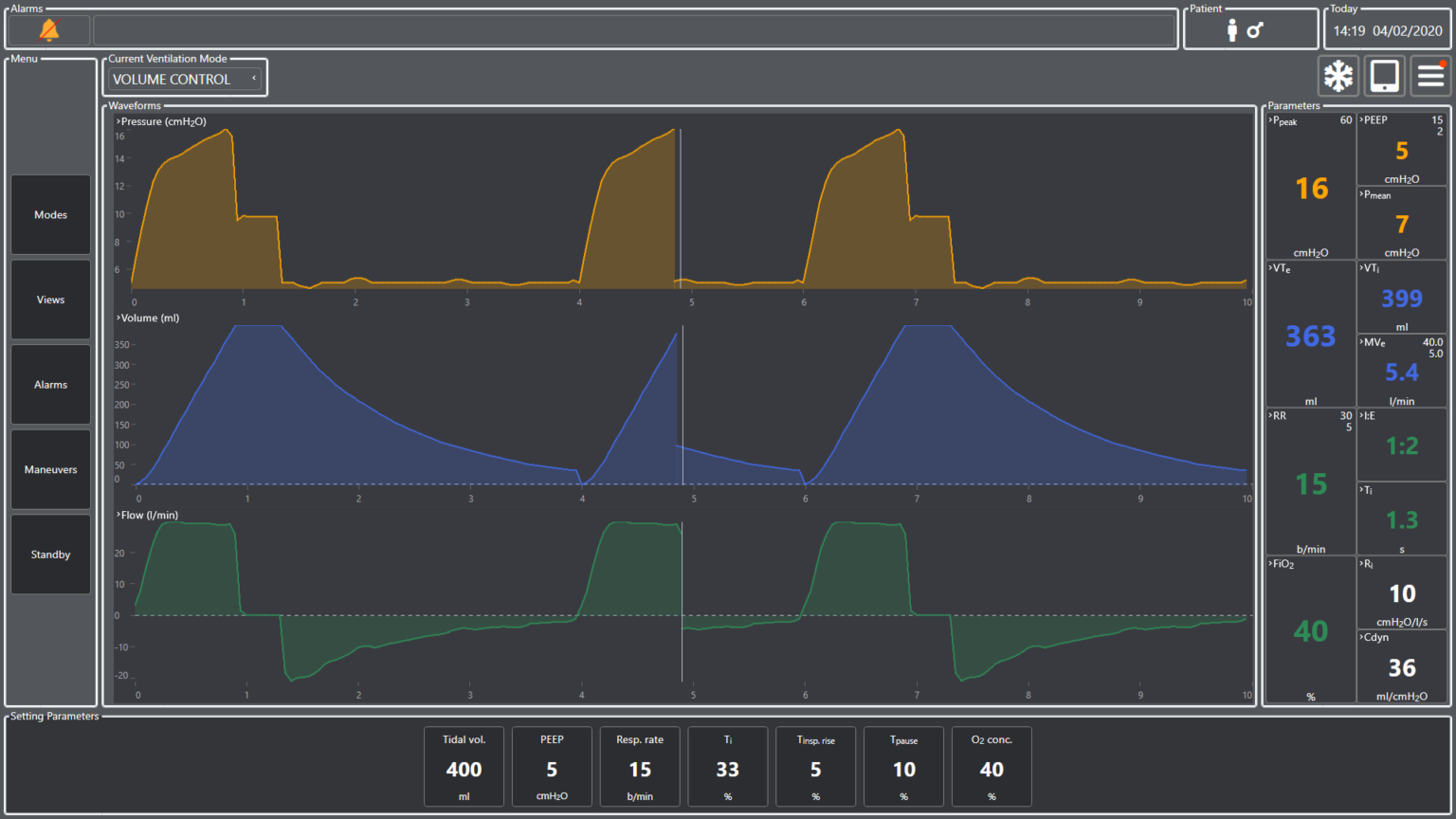 LungSIM Ventilator Simulator - MedSim Healthcare Education Co.